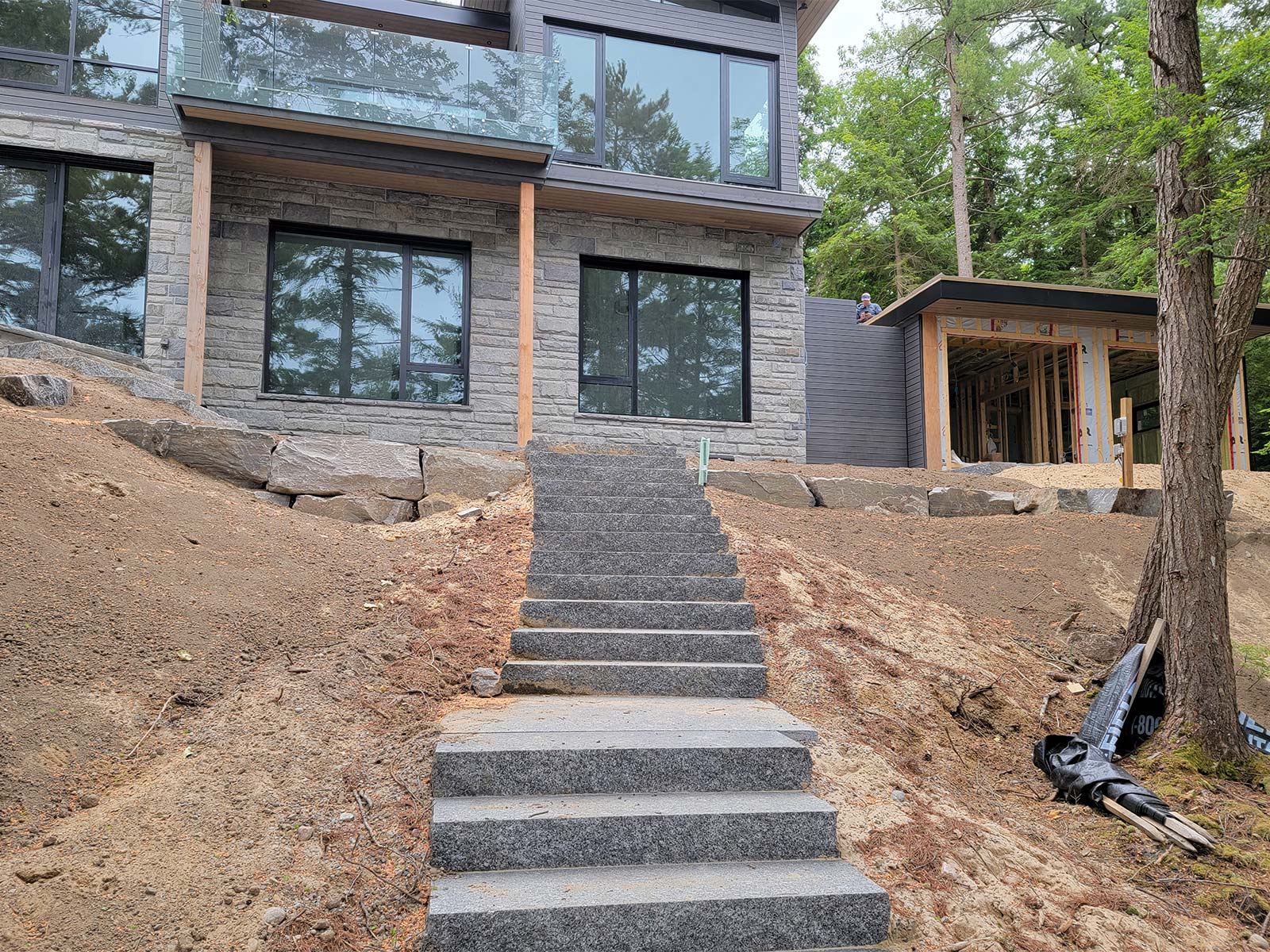 Project Gallery of Hardscape & Landscape Design - Absolute Stonescape & Contracting - Huntsville, ON